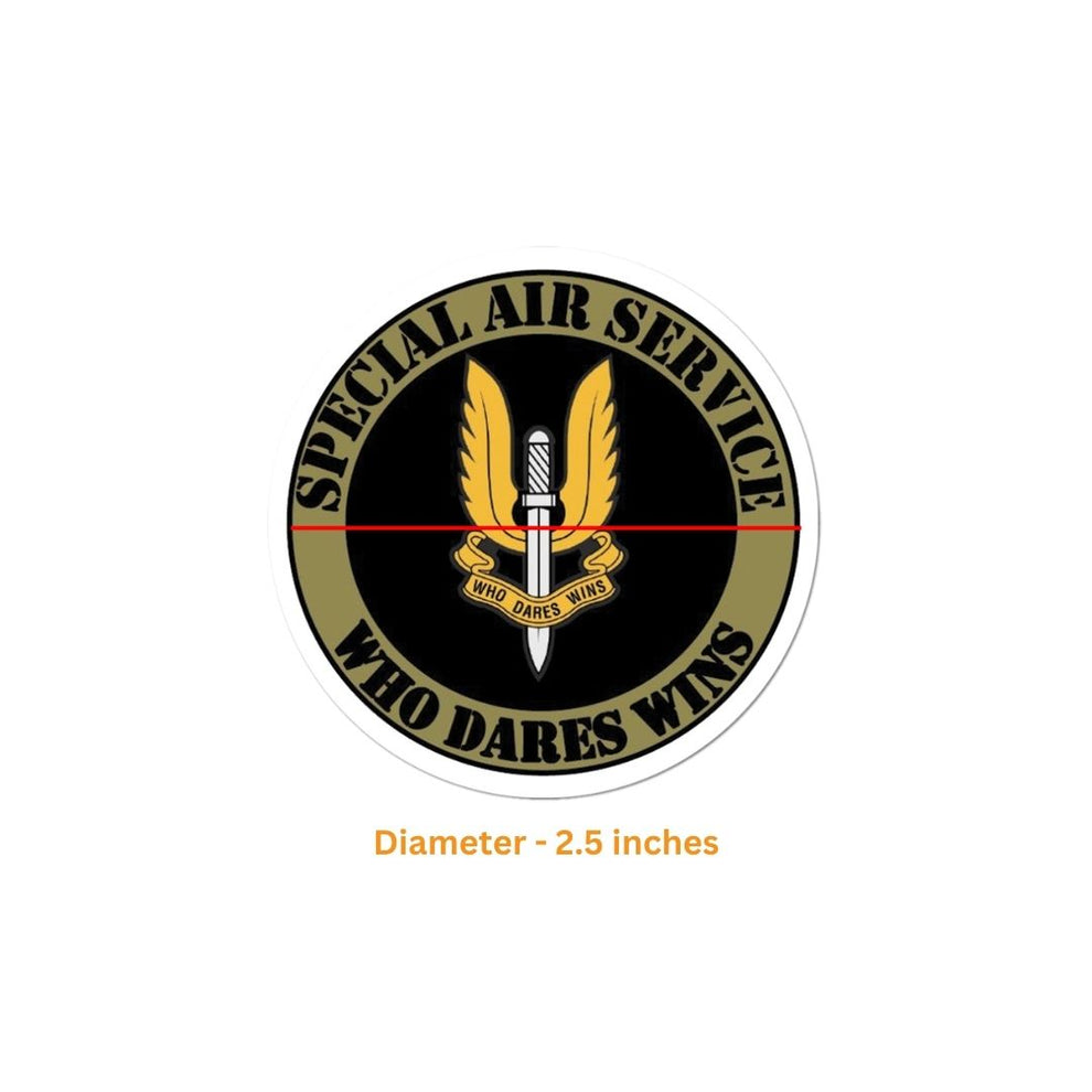 Buy Special Air Service Logo Sticker online - DeltaTac – DeltaTac.shop