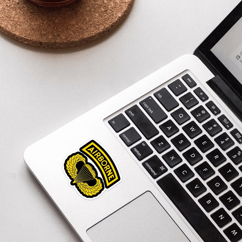 Buy Airborne Logo Sticker online - DeltaTac – DeltaTac.shop