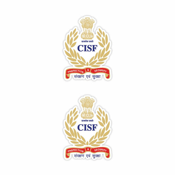 Buy CISF Logo Sticker online - DeltaTac – DeltaTac.shop