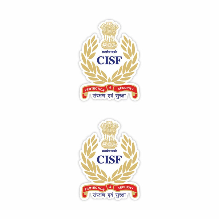 Buy CISF Logo Sticker online - DeltaTac – DeltaTac.shop