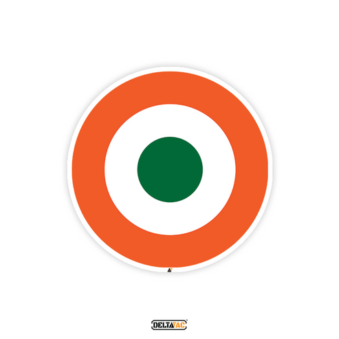 Buy Indian Air Force Roundel Flag Stickers Online - Deltatac – DeltaTac ...